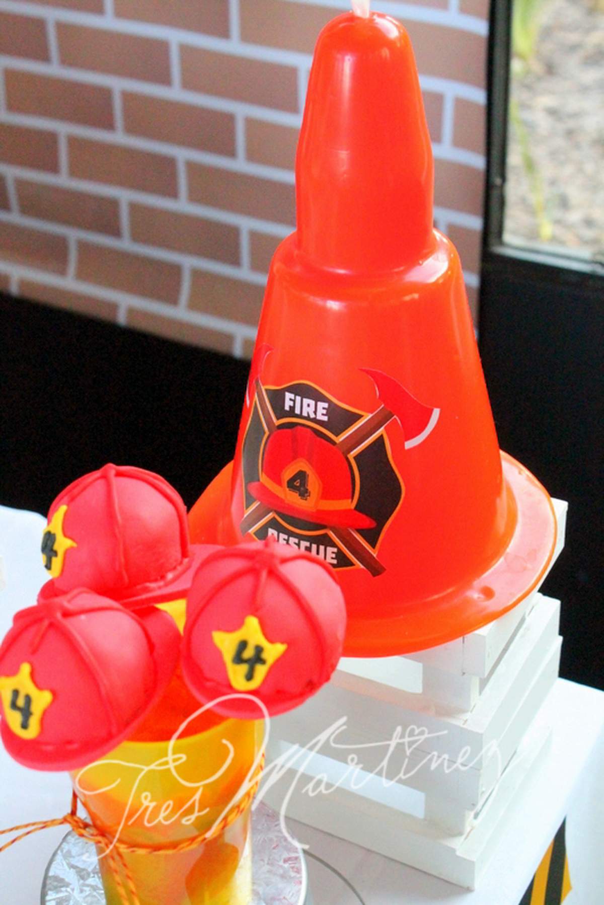 Fire Truck / Firefighter Birthday Party Ideas | Photo 24 of 38 | Catch ...