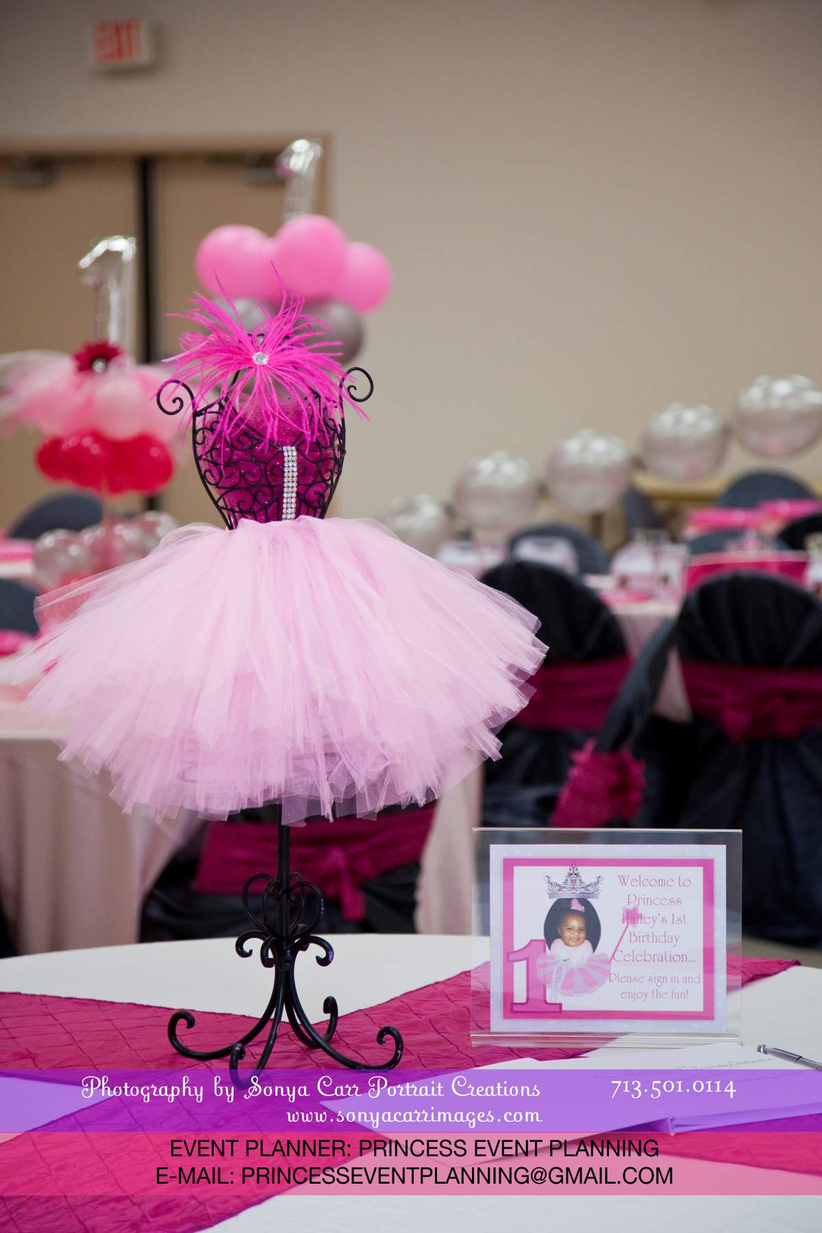 tiara and tutu Birthday Party Ideas | Photo 2 of 62 | Catch My Party