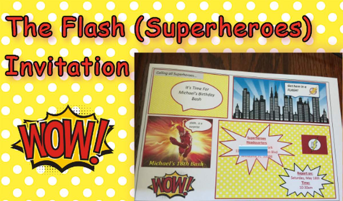 The Flash - Superhero Birthday Party Ideas | Photo 1 of 8 | Catch My Party