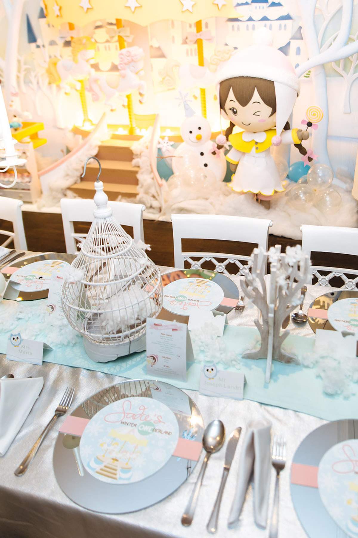 Winter Birthday Party Ideas | Photo 23 of 23 | Catch My Party