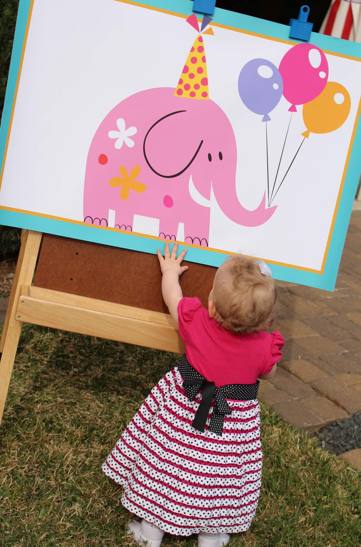 Elephants / Birthday "Nora's Cute Elephant 1st Birthday Party" | Catch ...