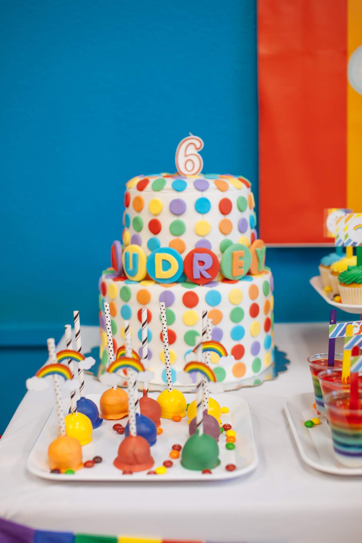 Rainbow Birthday Party Ideas | Photo 9 of 18 | Catch My Party