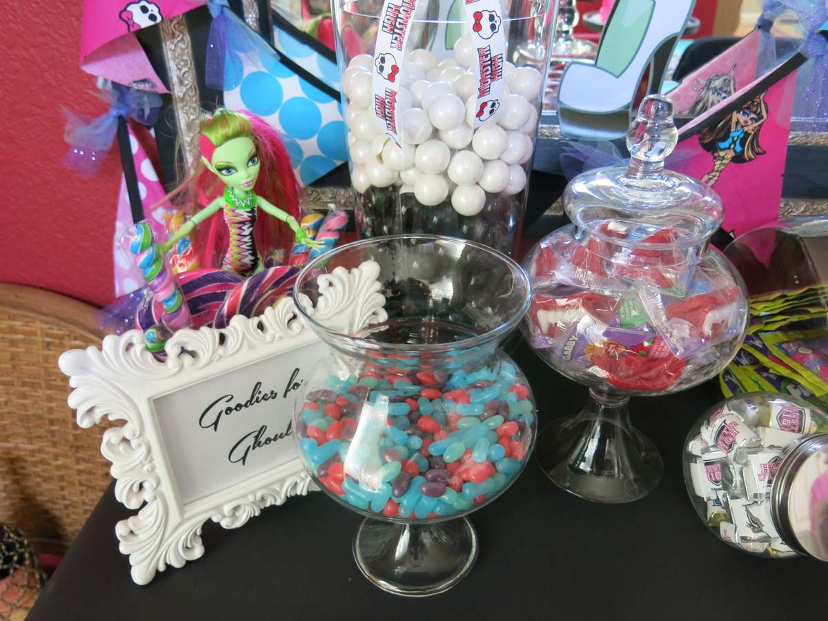Monster High Birthday Party Ideas | Photo 8 of 36 | Catch My Party