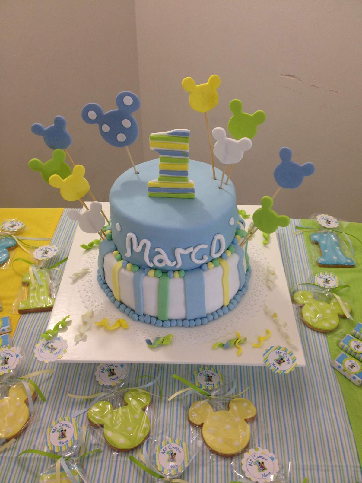 Baby Mickey Mouse Birthday Party Ideas | Photo 3 of 11 | Catch My Party