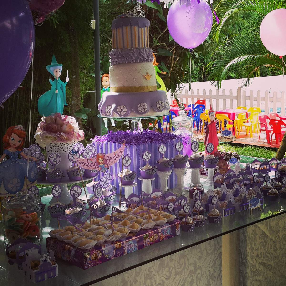 Princess Sofia Birthday Party Ideas | Photo 2 of 5 | Catch My Party