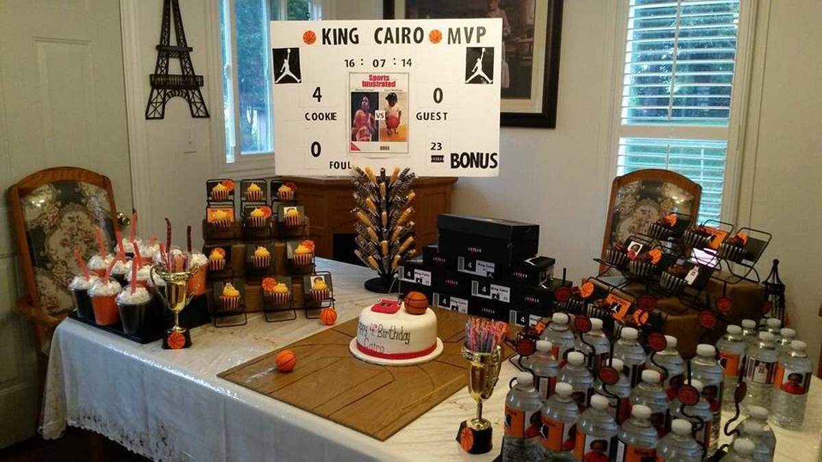 Jordan Birthday Party Ideas | Photo 3 of 33 | Catch My Party