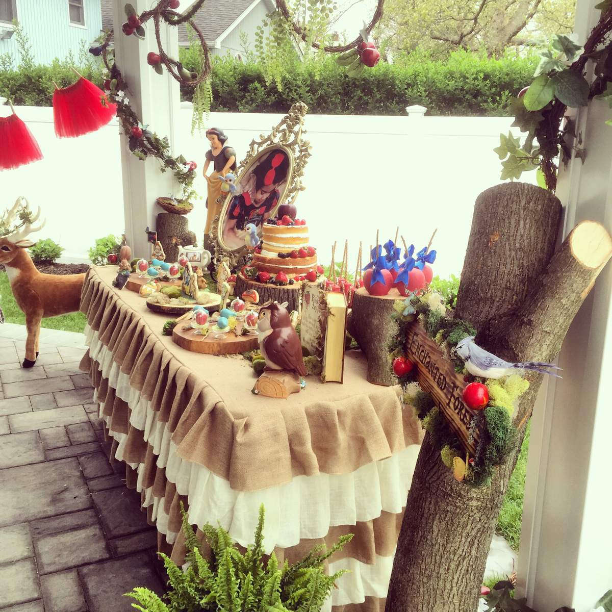 Snow White Birthday Party Ideas | Photo 1 of 59 | Catch My Party