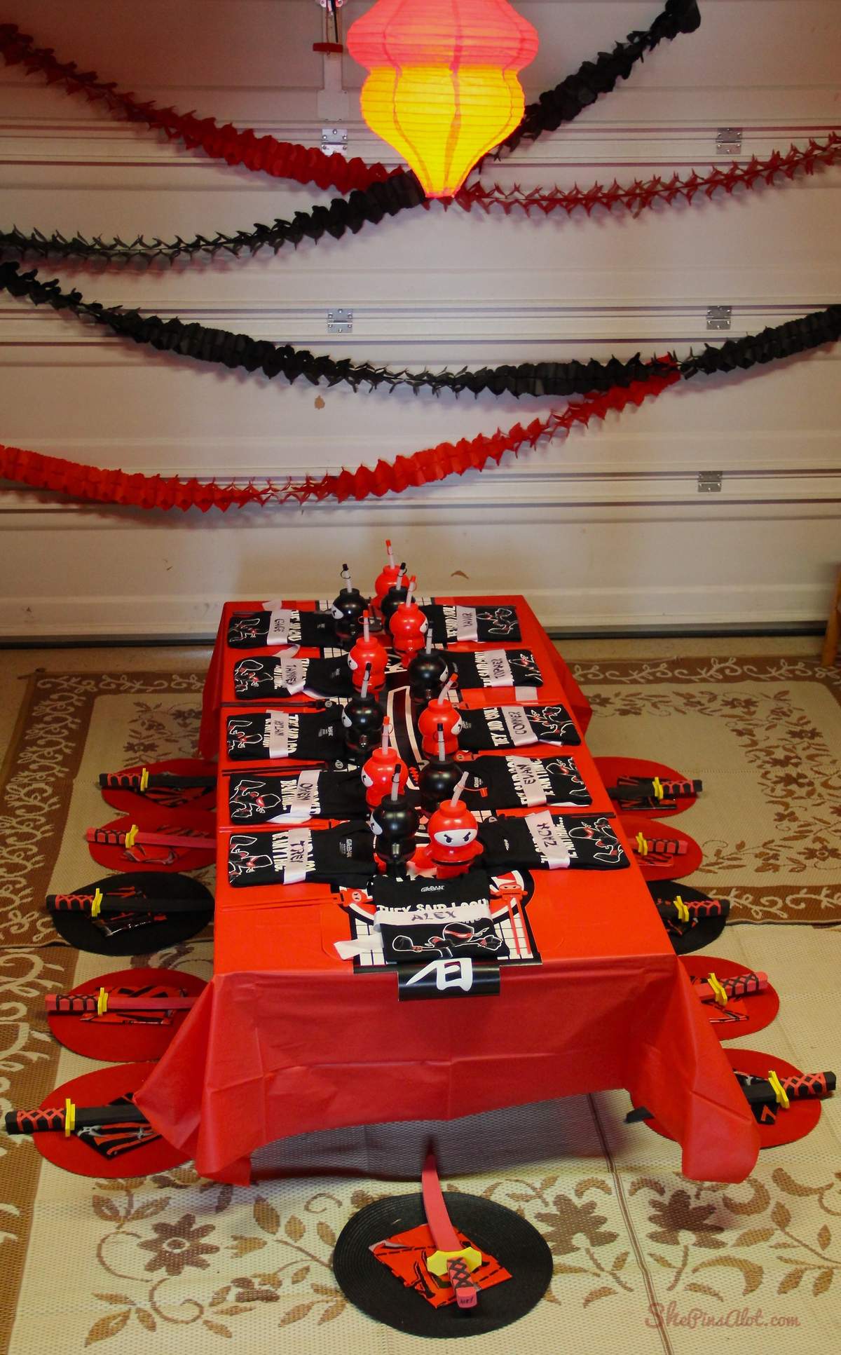 Ninja Birthday Party Ideas | Photo 15 of 34 | Catch My Party