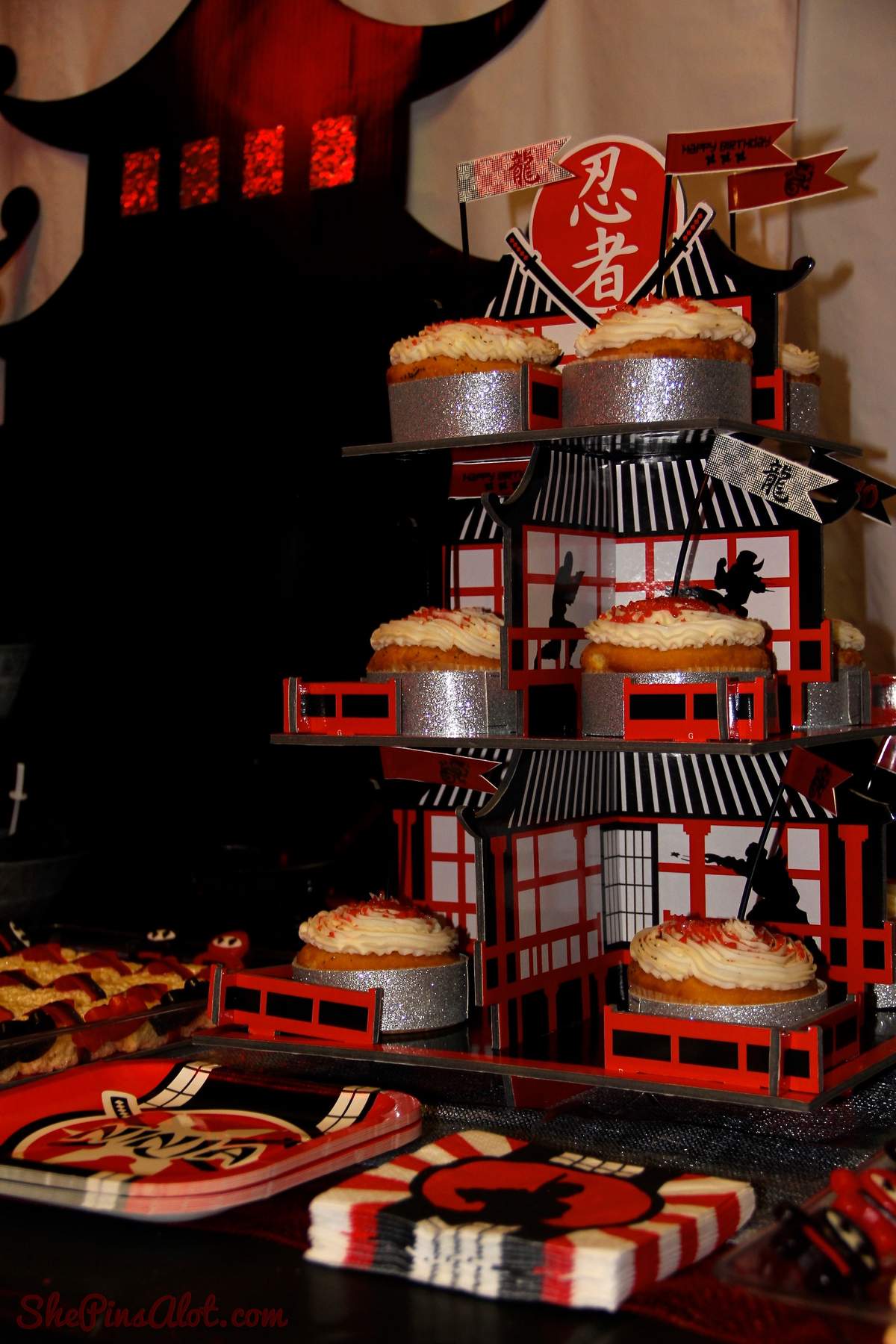 Ninja Birthday Party Ideas | Photo 6 of 34 | Catch My Party