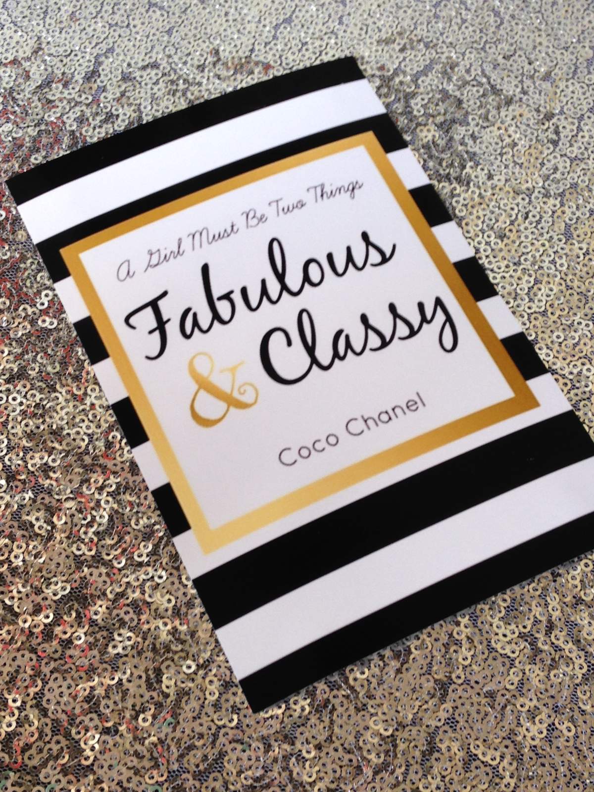 Chanel Graduation/End of School Party Ideas | Photo 1 of 27 | Catch My ...