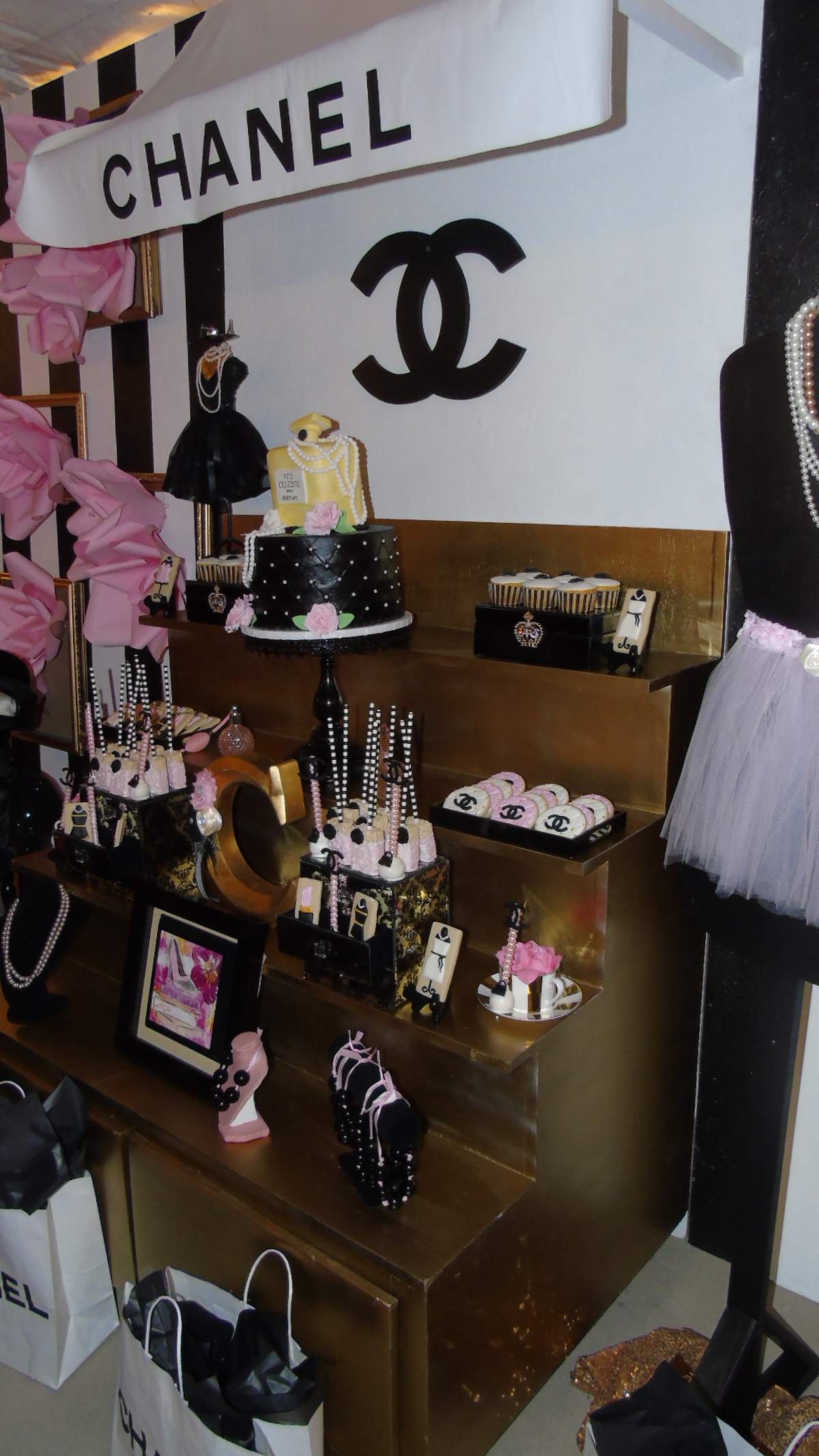 Coco Chanel Birthday Party Ideas | Photo 7 of 19 | Catch My Party