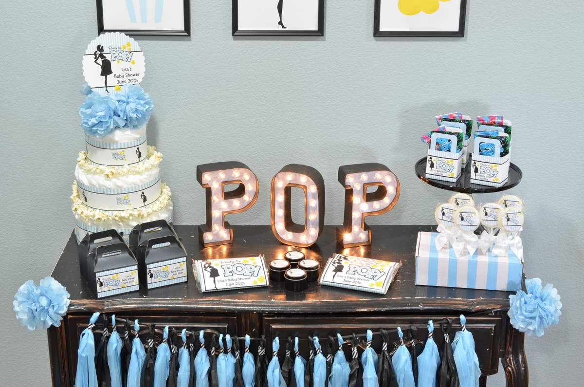 Ready To Pop Baby Shower Baby Shower Party Ideas | Photo 11 of 15 ...