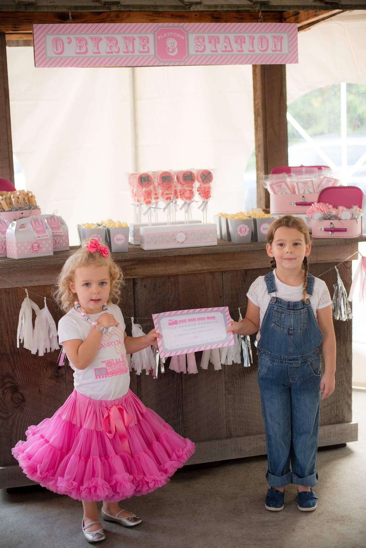 Girl Train Party Birthday Party Ideas | Photo 1 of 94 | Catch My Party