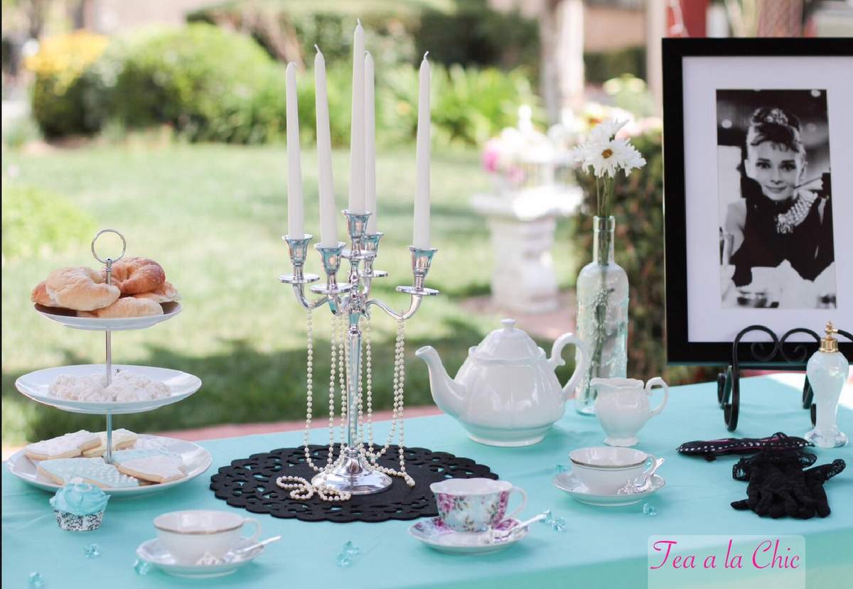 Breakfast at Tiffany's Tea Party Party Ideas | Photo 1 of 10 | Catch My ...