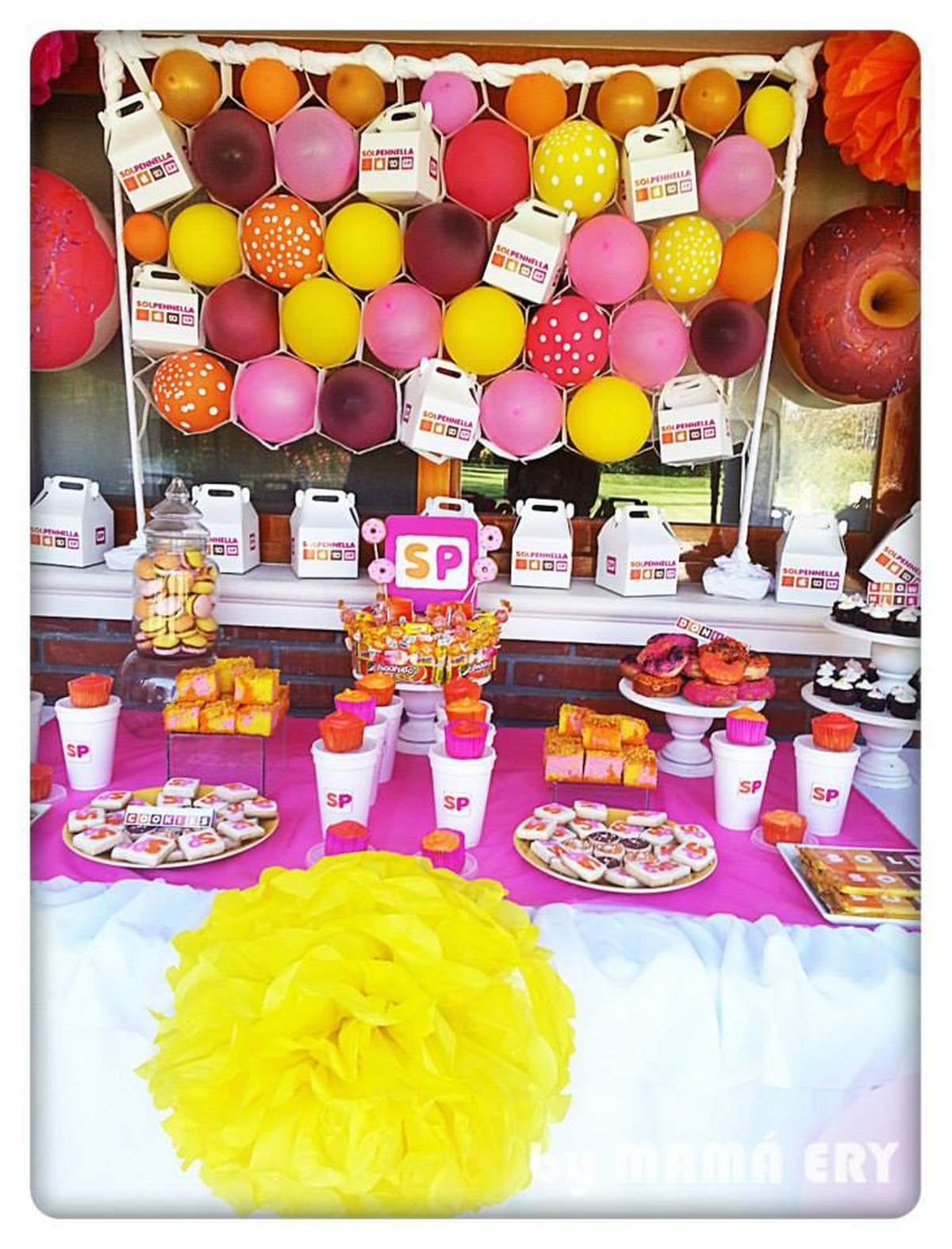 DUNKIN DONUTS PARTY Birthday Party Ideas | Photo 4 of 62 | Catch My Party