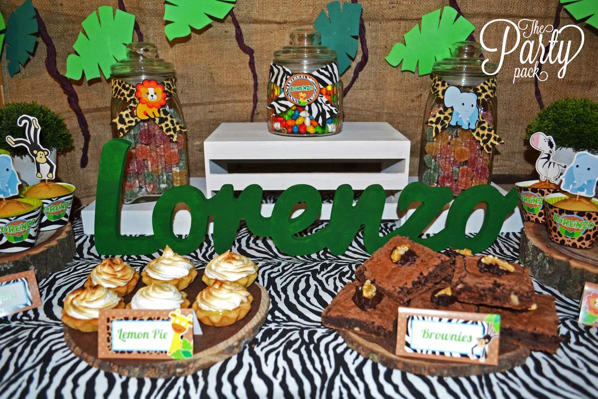 Jungle Birthday Party Ideas | Photo 13 of 27 | Catch My Party