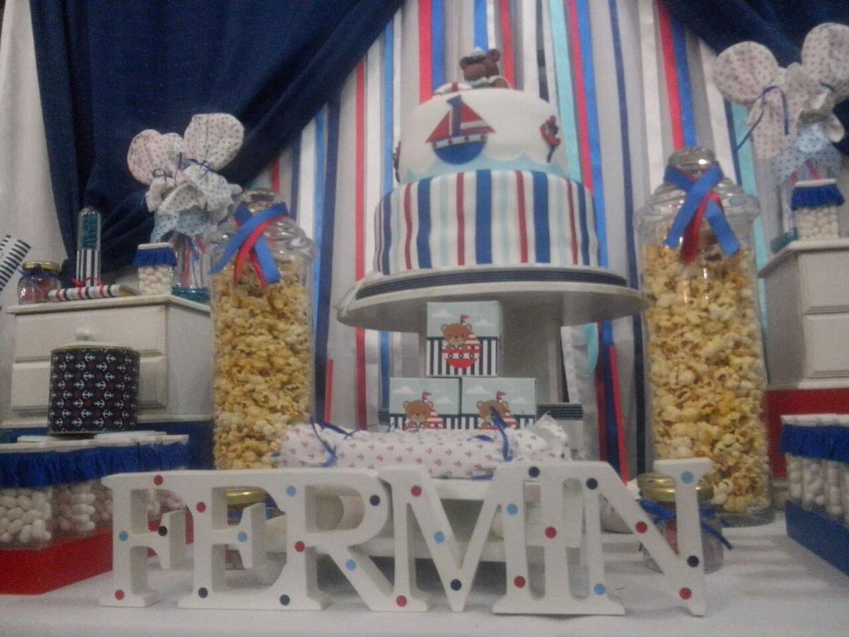 Navy Birthday Party Ideas | Photo 9 of 9 | Catch My Party