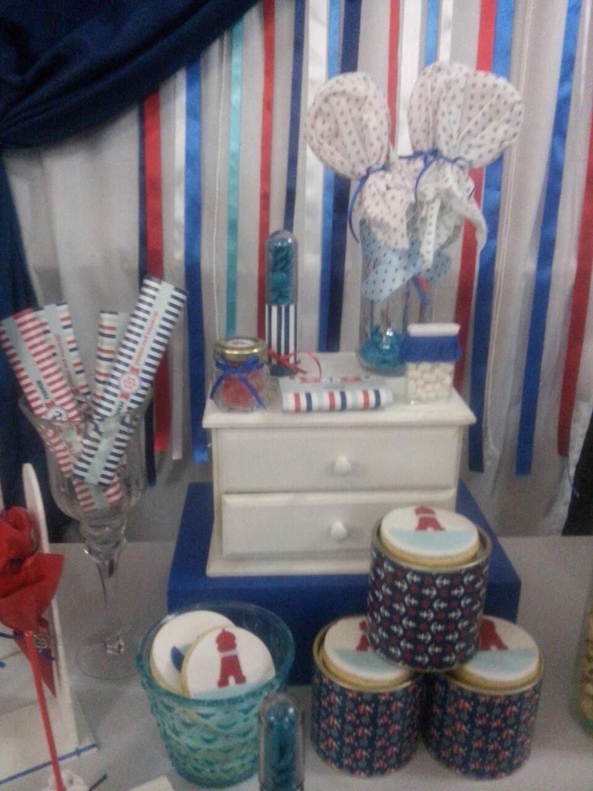 Navy Birthday Party Ideas | Photo 9 of 9 | Catch My Party