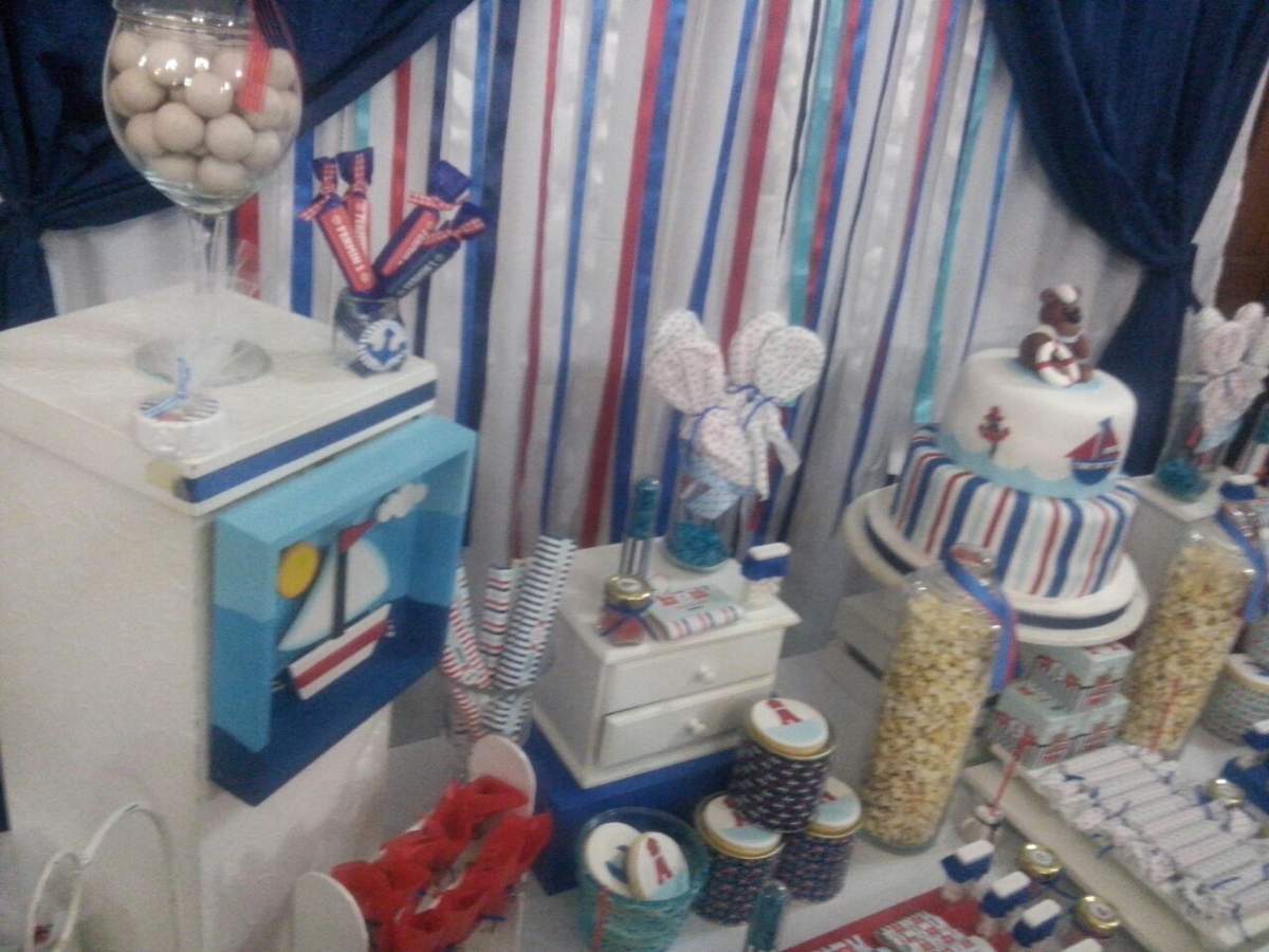 Navy Birthday Party Ideas | Photo 9 of 9 | Catch My Party