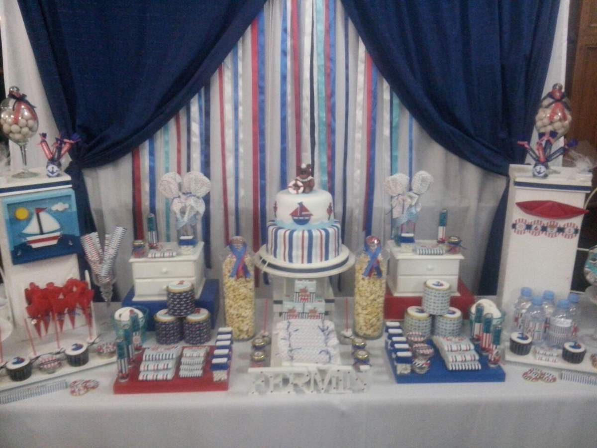 Navy Birthday Party Ideas | Photo 1 of 9 | Catch My Party