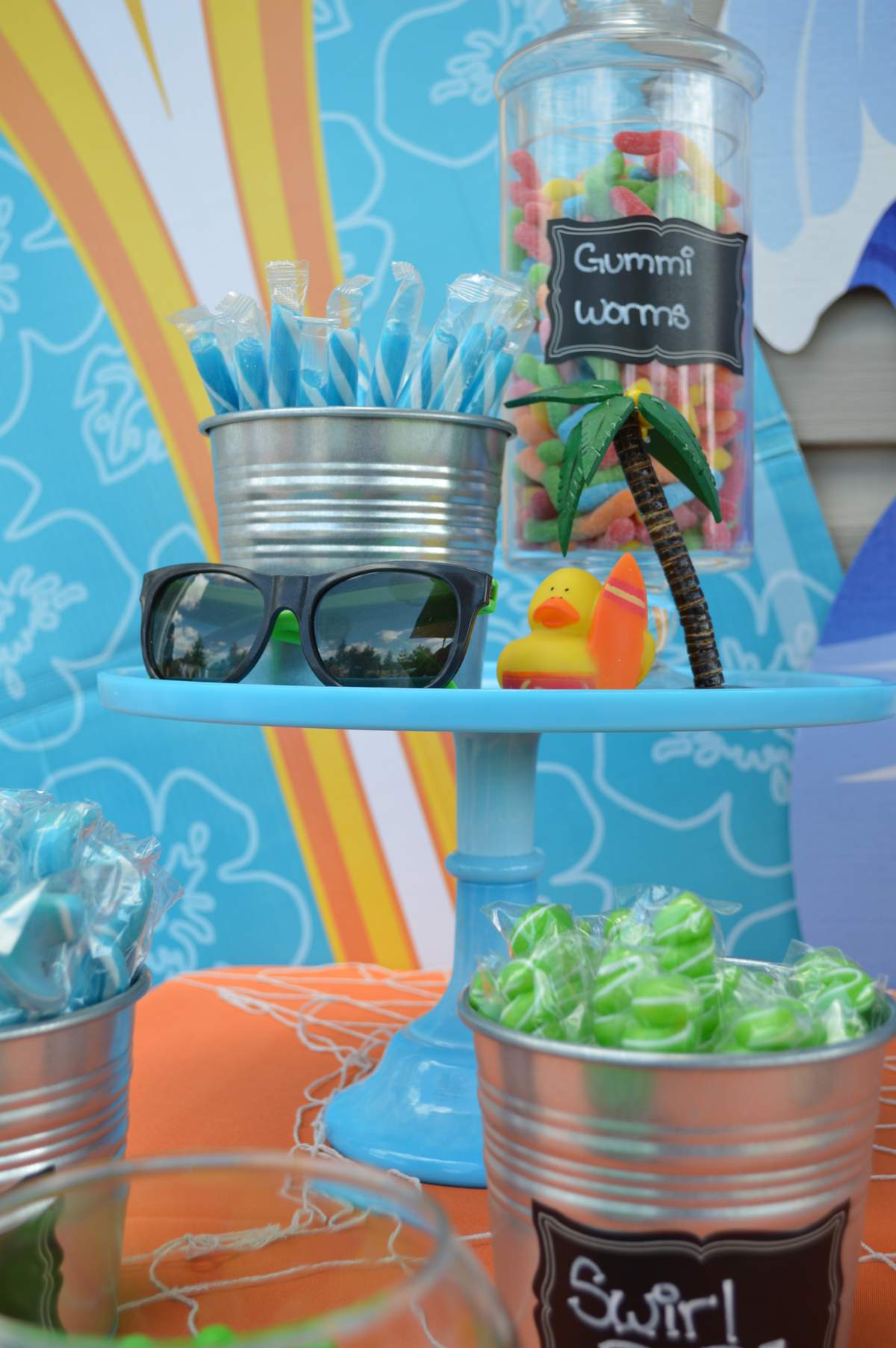 Beach / Surf Birthday Party Ideas | Photo 26 of 27 | Catch My Party