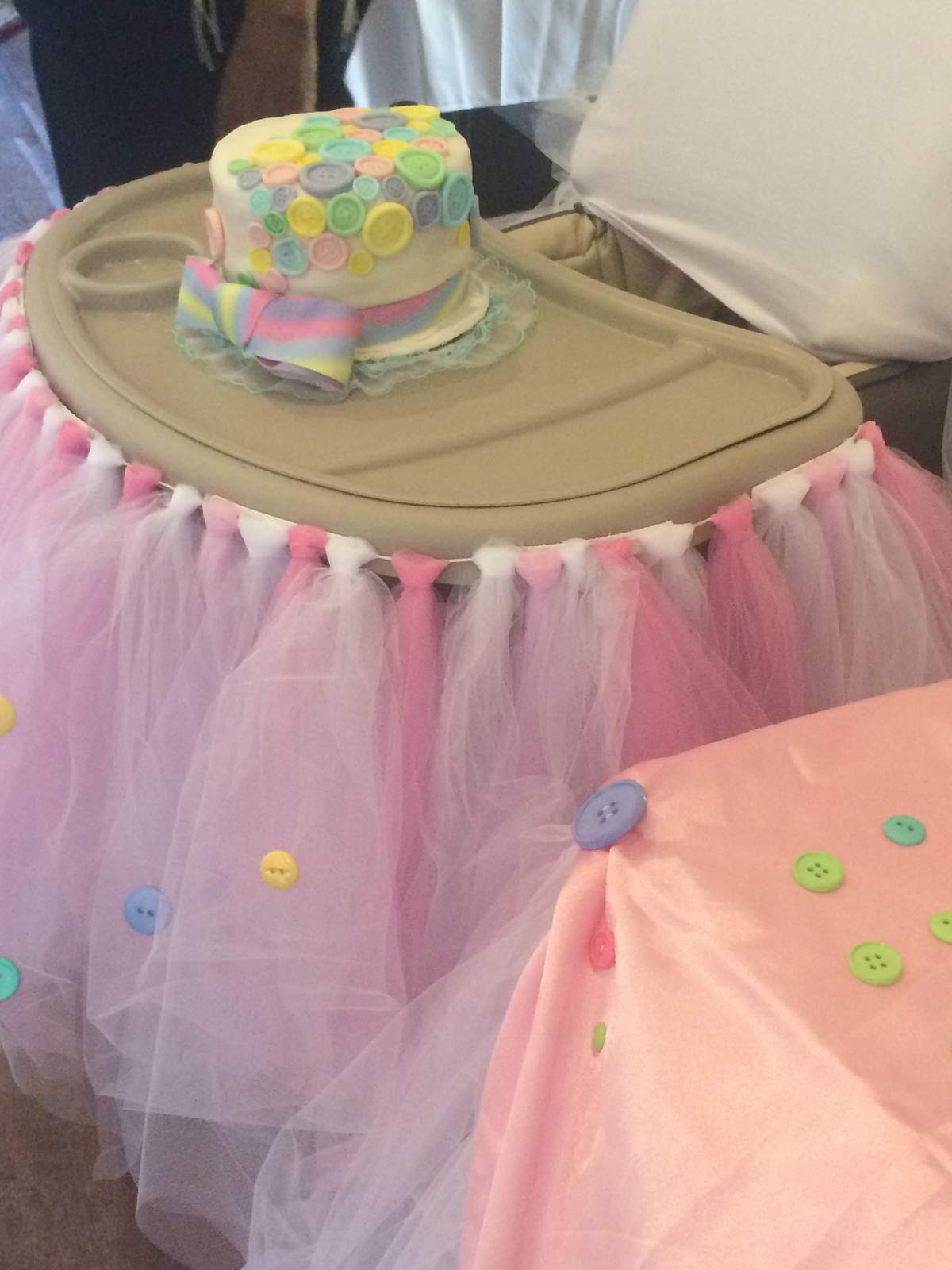 Cute as a button Birthday Party Ideas | Photo 15 of 21 | Catch My Party