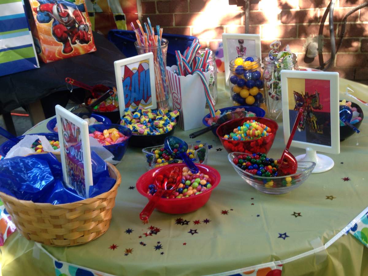 Power Rangers Birthday Party Ideas | Photo 4 of 86 | Catch My Party
