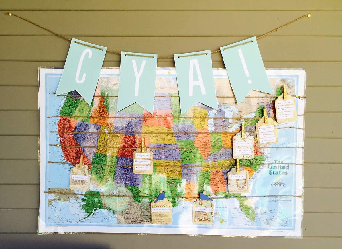Travel/Retirement Retirement Party Ideas | Photo 1 of 34 | Catch My Party