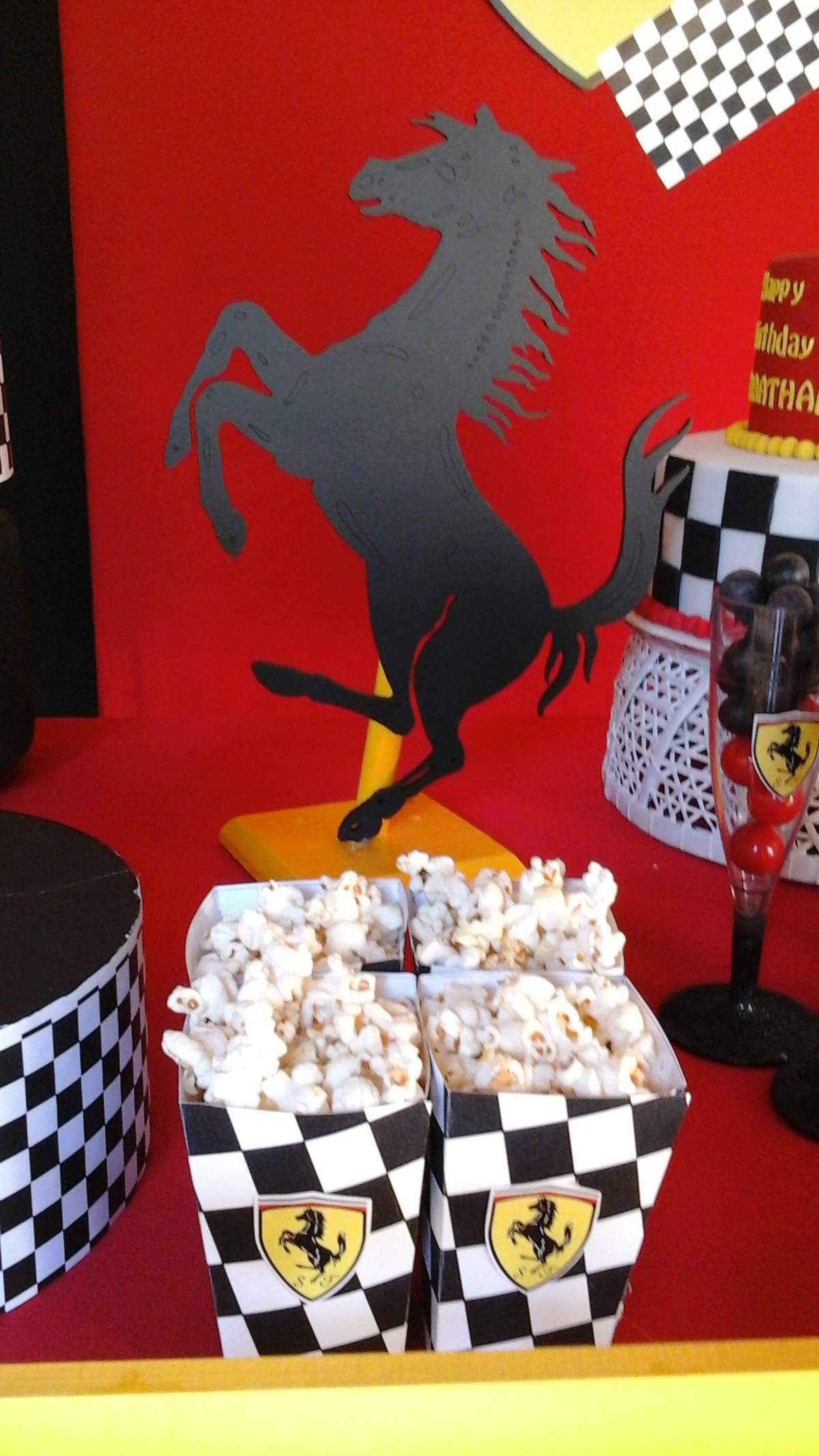 Ferrari Birthday Party Ideas | Photo 3 of 14 | Catch My Party
