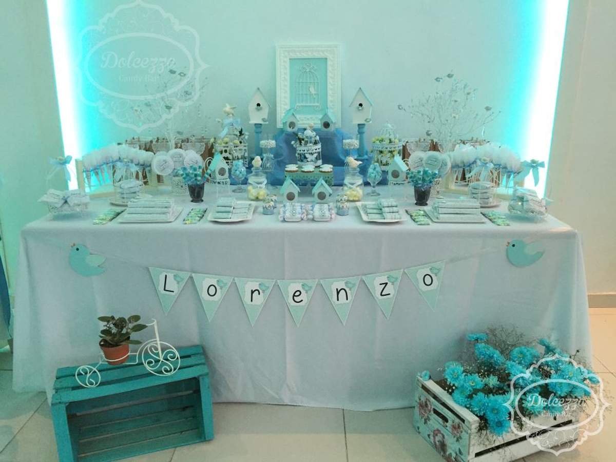 Vintage Bird Birthday Party Ideas | Photo 1 of 15 | Catch My Party