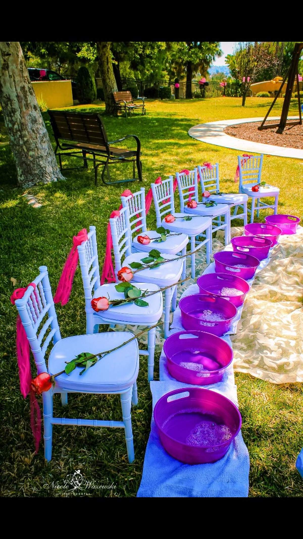 Diva spa Tea Party Party Ideas | Photo 5 of 7 | Catch My Party