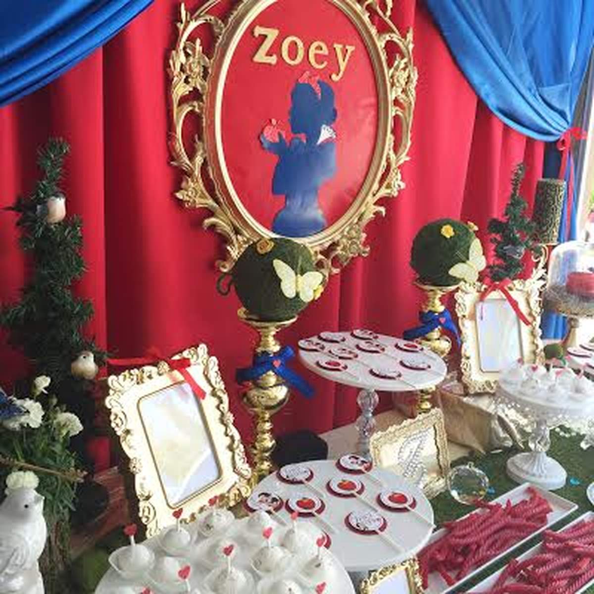 Snow White Birthday Party Ideas | Photo 8 of 10 | Catch My Party