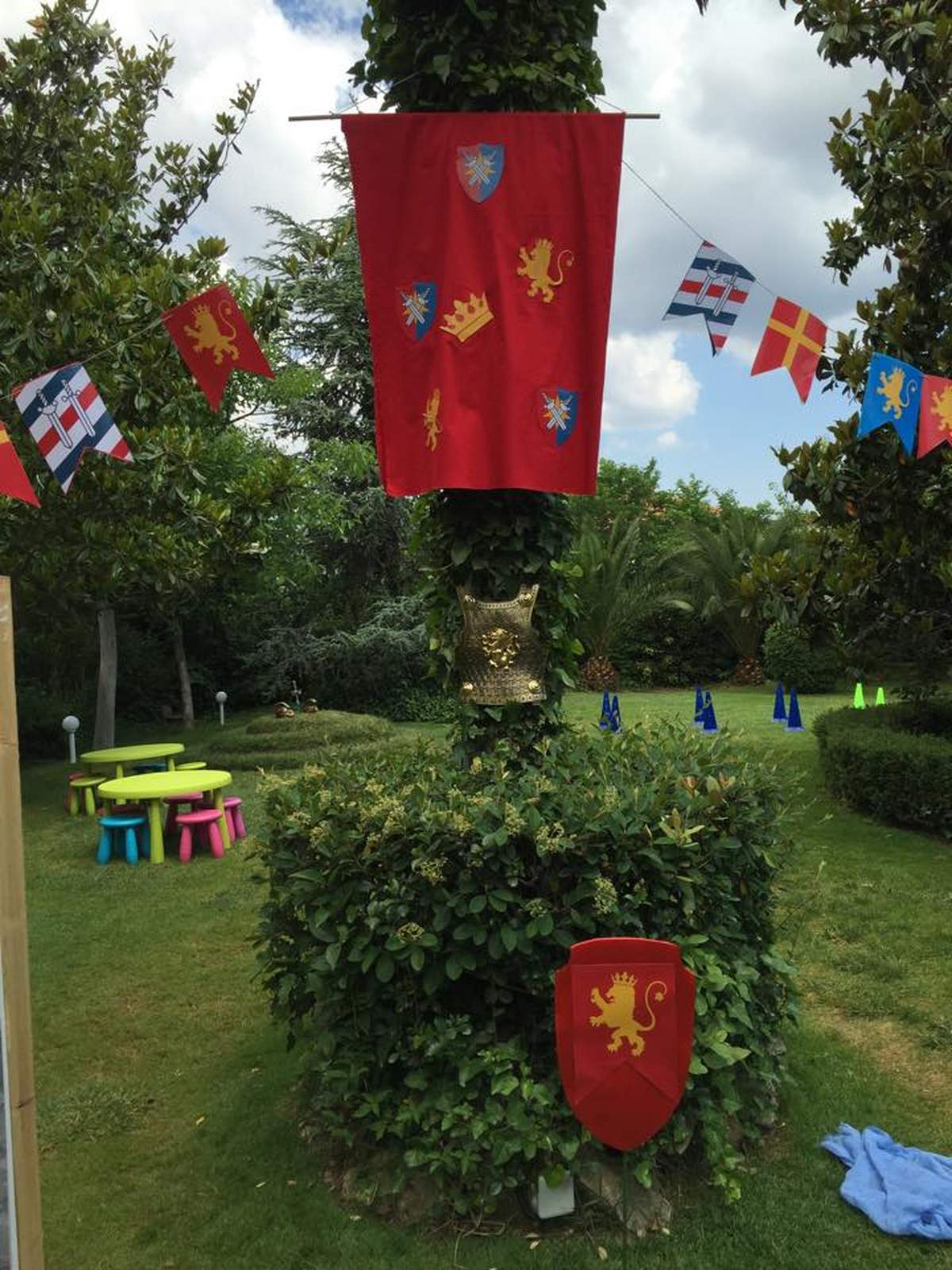 Medieval Knights Birthday Party Birthday Party Ideas | Photo 1 of 17 ...