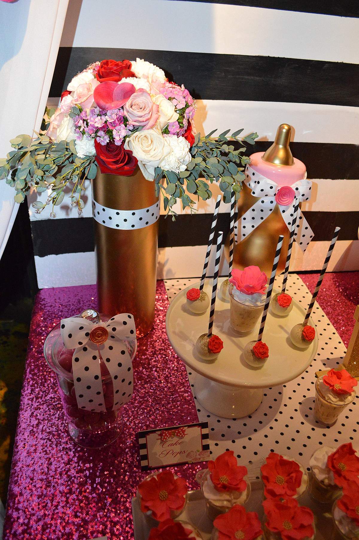 Kate Spade Baby Shower Party Ideas | Photo 10 of 15 | Catch My Party