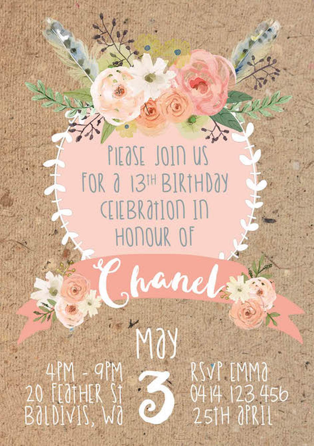 Bohemian/Gypsy Birthday Party Ideas | Photo 1 of 31 | Catch My Party