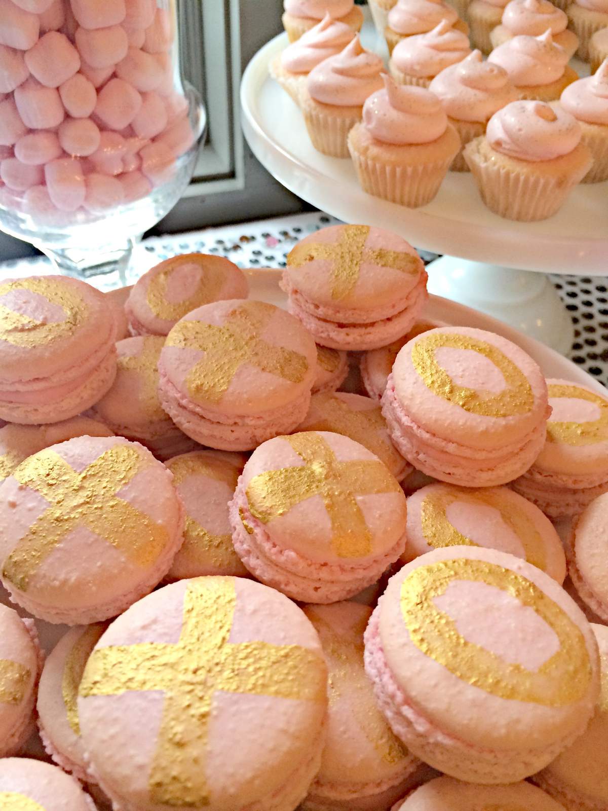 Bubbly Bar, Blush, Pink & Gold Bridal/Wedding Shower Party Ideas ...