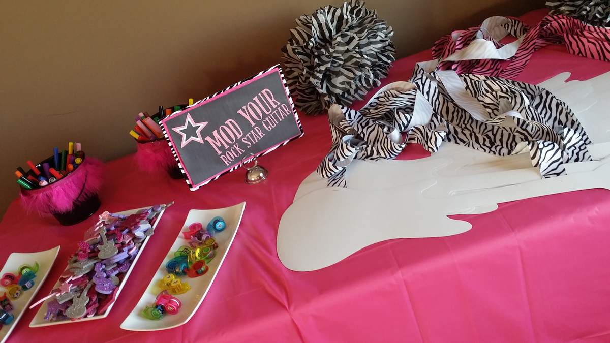 Rock Star Rock Star Party Party Ideas | Photo 4 of 25 | Catch My Party