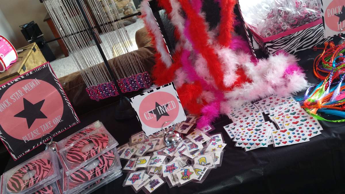 Rock Star Rock Star Party Party Ideas | Photo 4 of 25 | Catch My Party