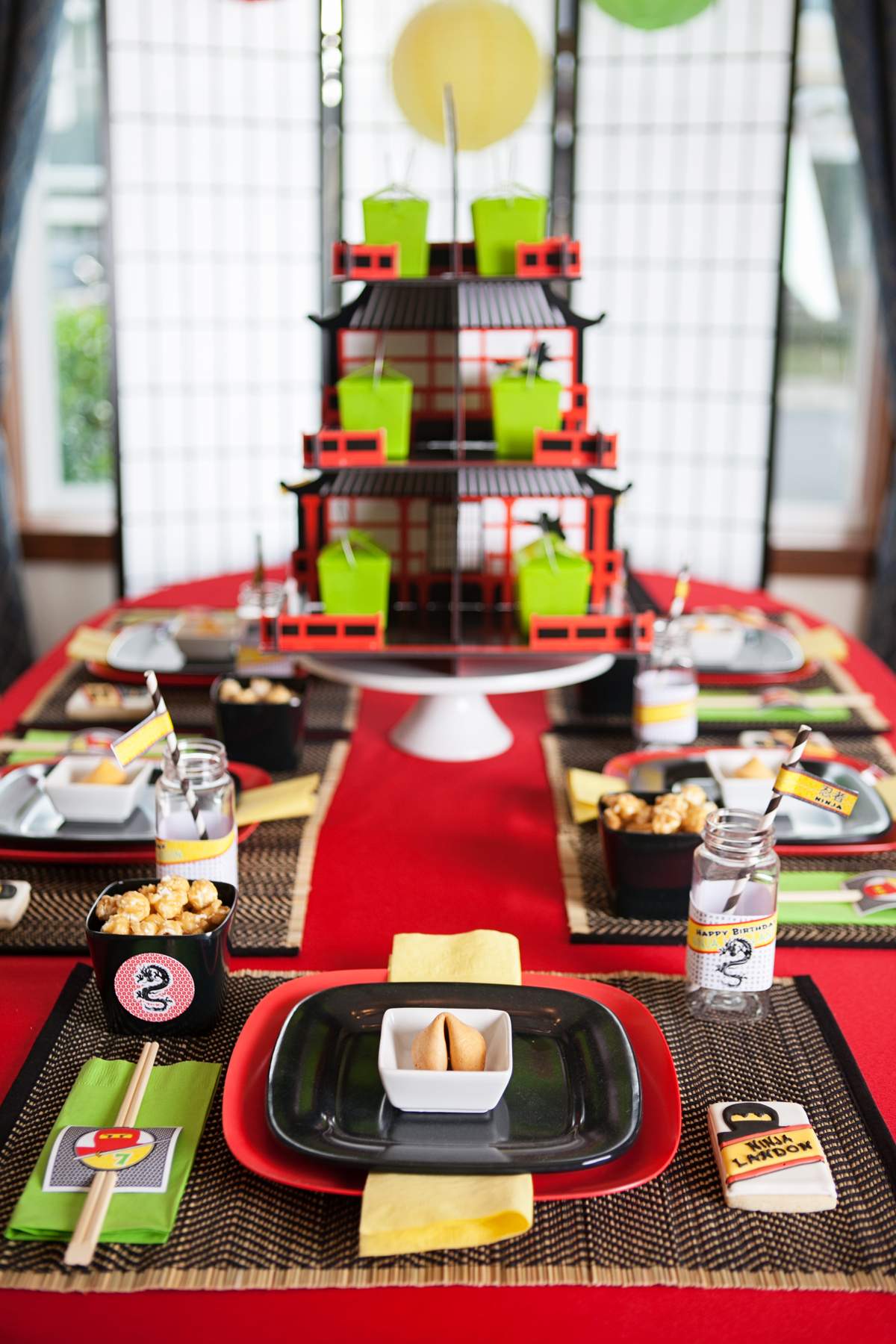 Ninjago Birthday Party Ideas | Photo 1 of 128 | Catch My Party