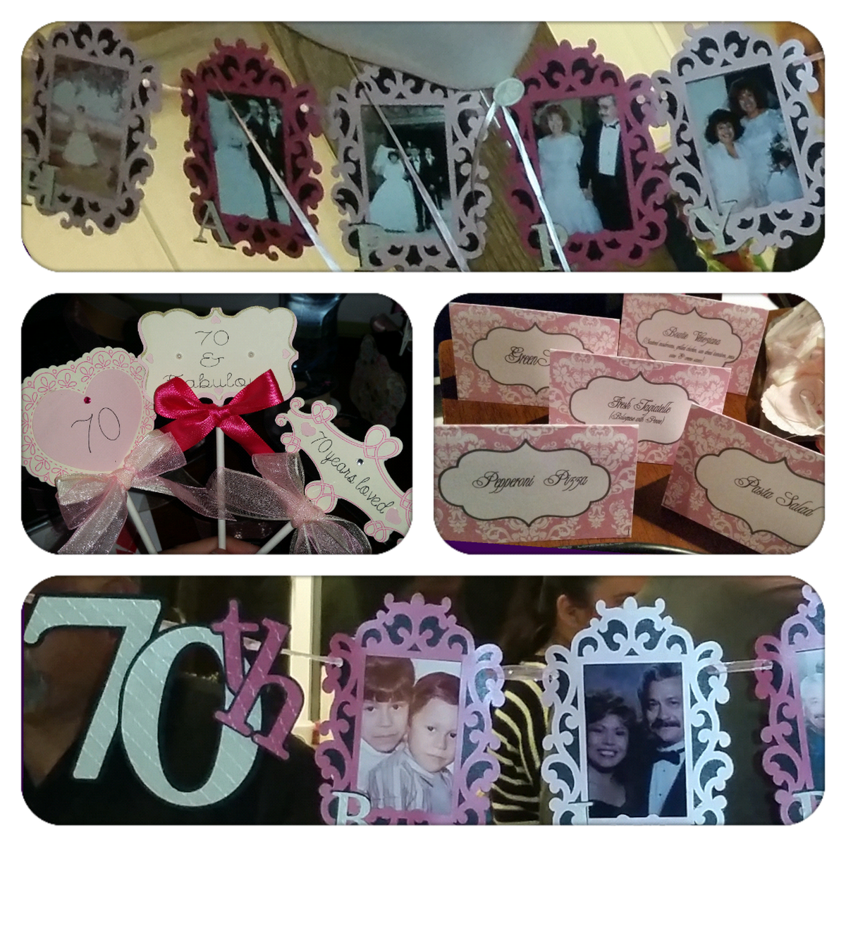 Classy and Elegant - Walk through memory lane Birthday Party Ideas ...