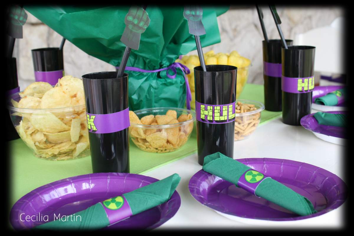 Hulk Birthday Party Ideas | Photo 1 of 9 | Catch My Party