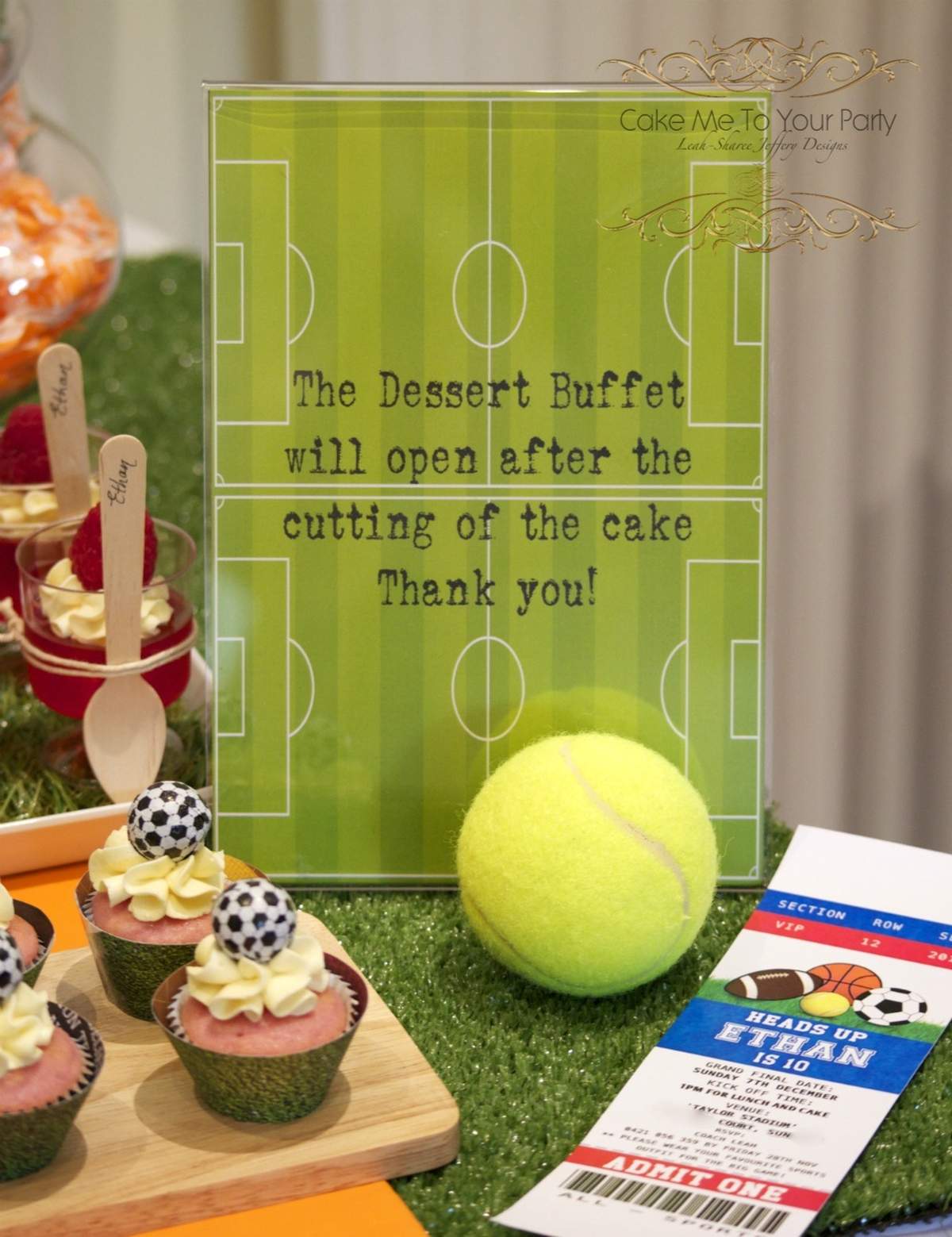 All Sports Party Birthday Party Ideas | Photo 3 of 22 | Catch My Party