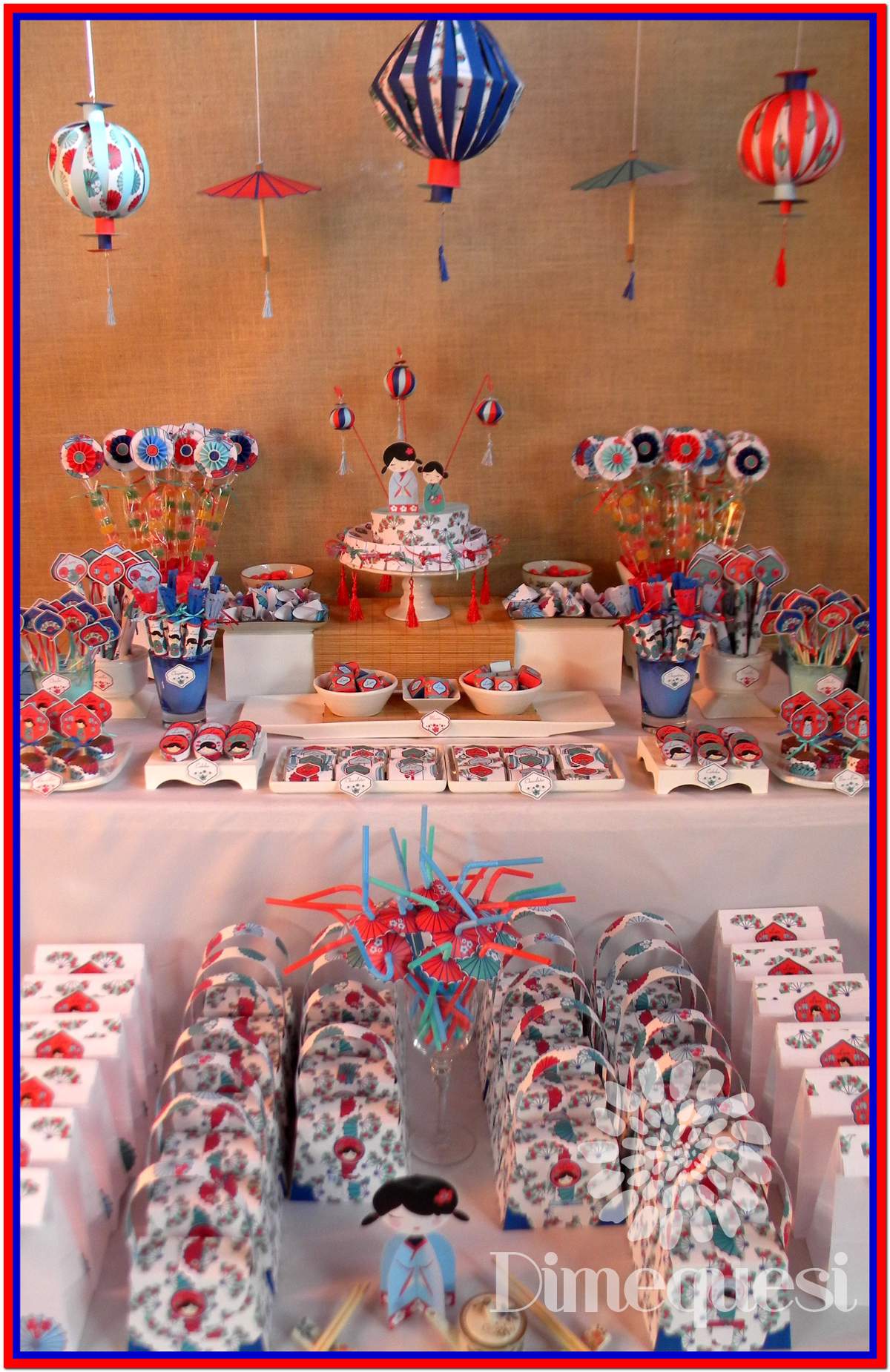 Japanese Birthday Party Ideas | Photo 6 of 26 | Catch My Party