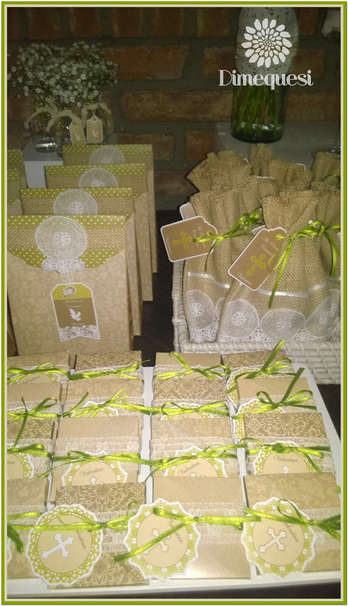 Rustic First Communion Party Ideas | Photo 12 of 14 | Catch My Party