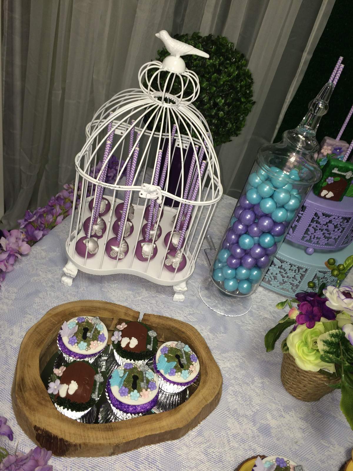 Secret Garden Baby Shower Party Ideas | Photo 2 of 14 | Catch My Party
