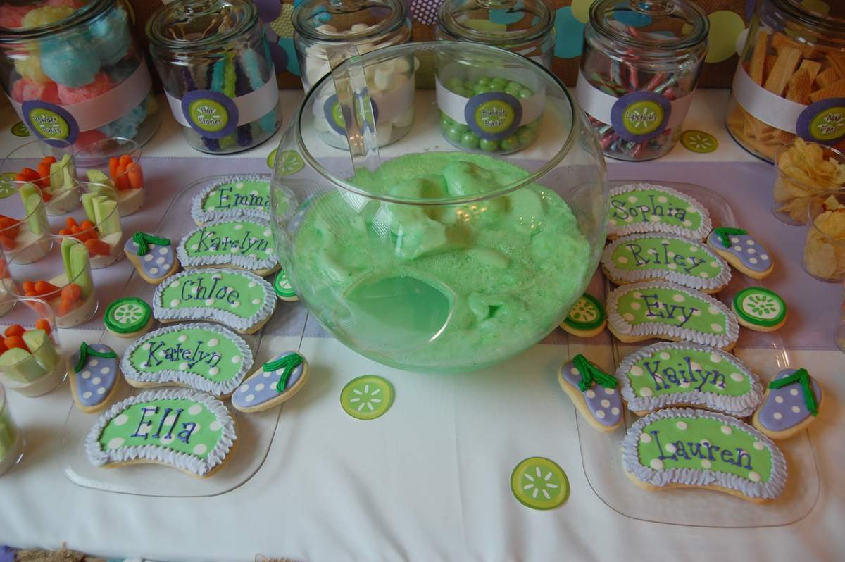 "Spa Day" Graduation/End of School Party Ideas | Photo 6 of 41 | Catch ...