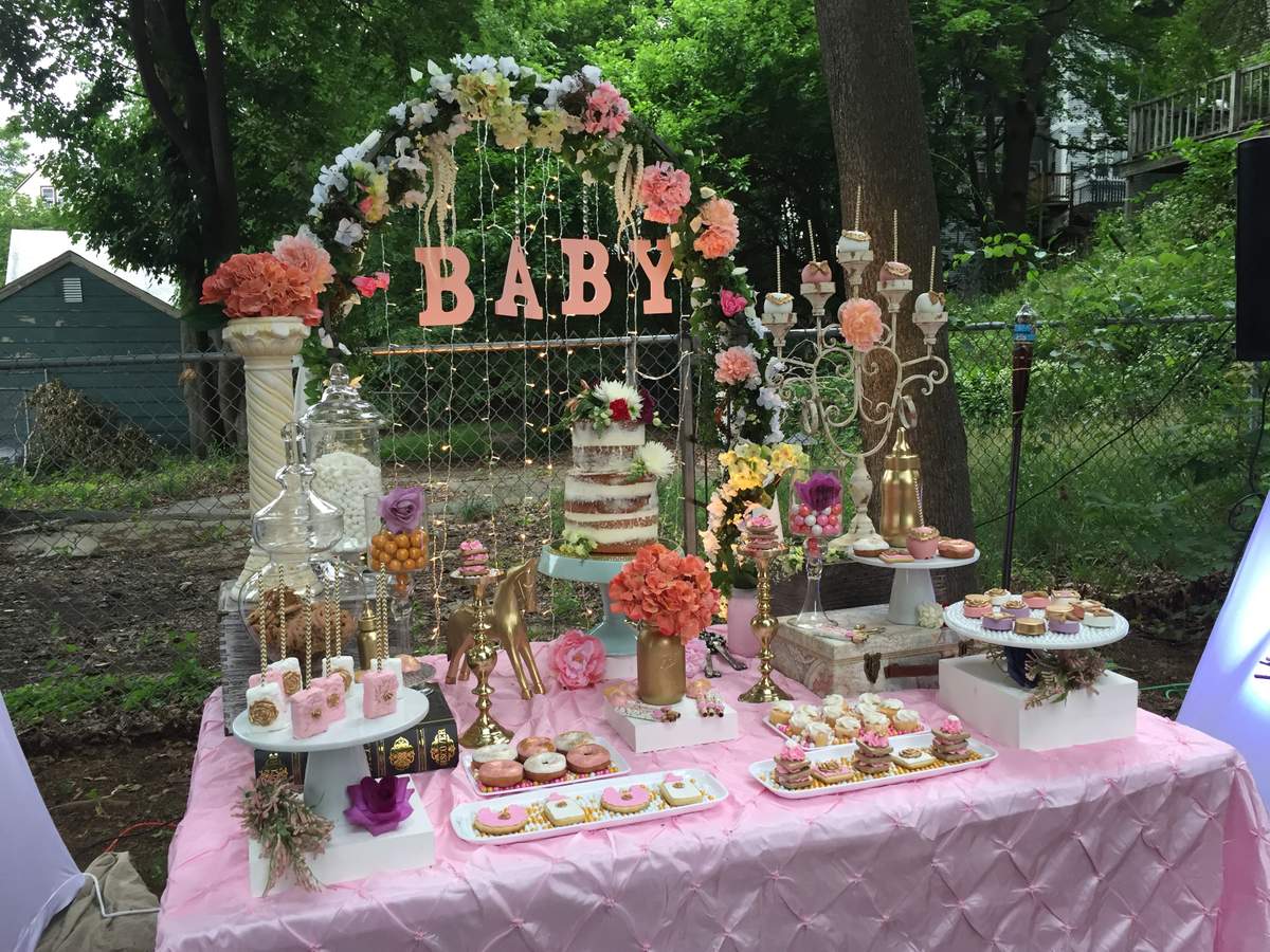 Vintage Baby Shower Party Ideas | Photo 1 of 9 | Catch My Party