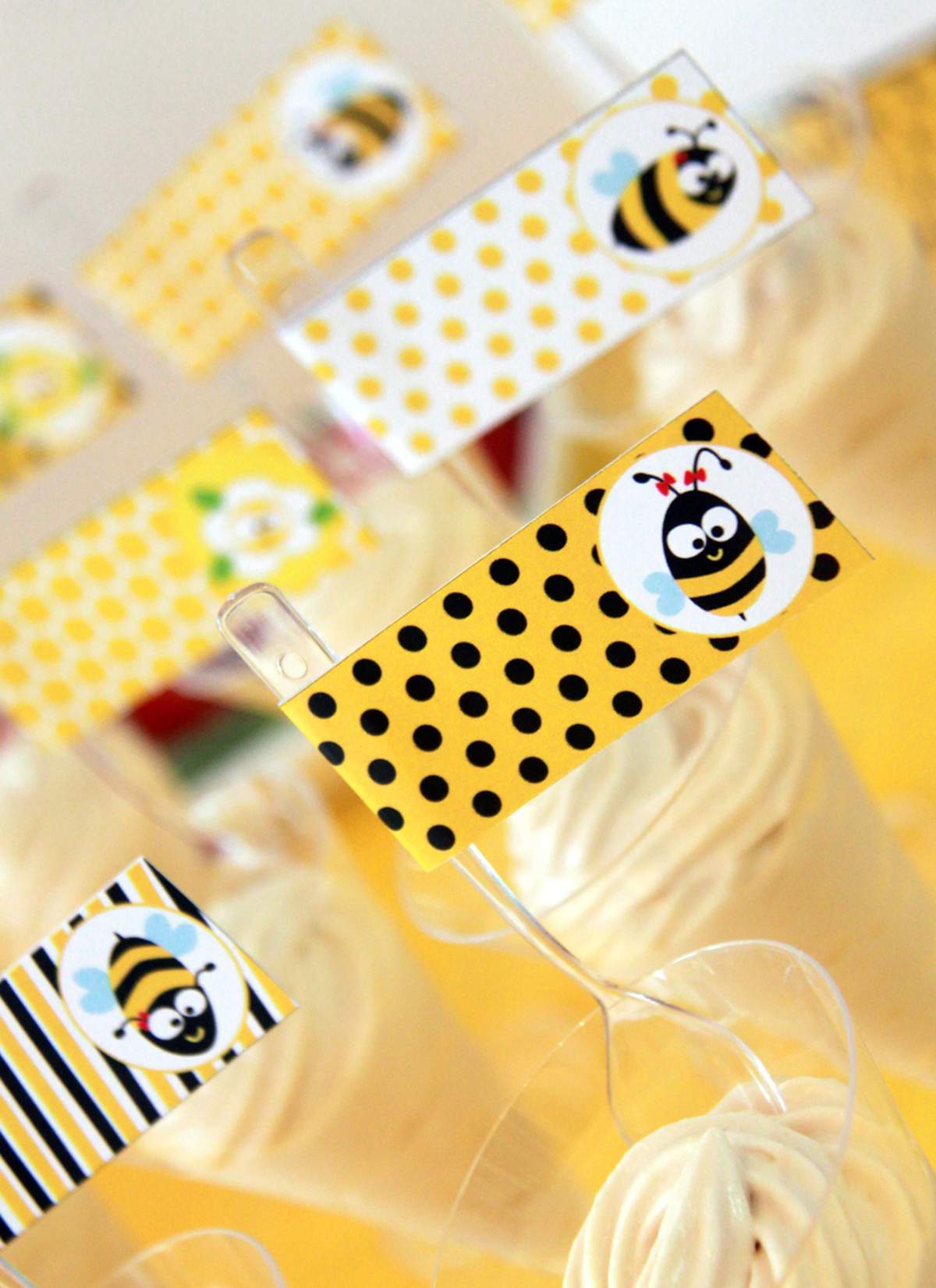 Bumble Bees Birthday Party Ideas | Photo 40 of 45 | Catch My Party