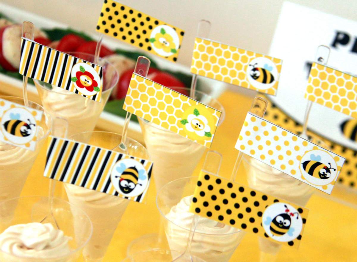 Bumble Bees Birthday Party Ideas | Photo 40 of 45 | Catch My Party
