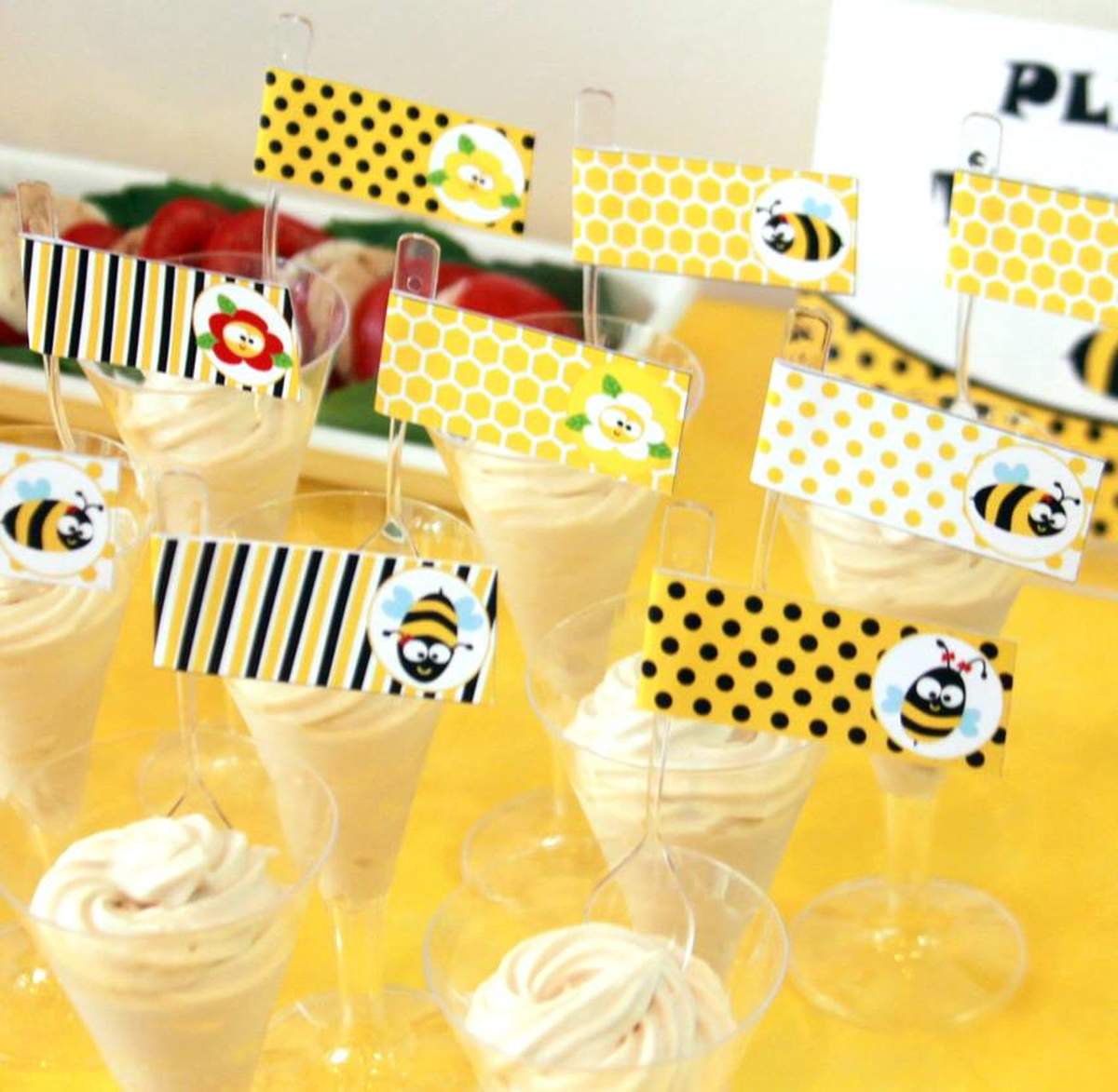 Bumble Bees Birthday Party Ideas | Photo 40 of 45 | Catch My Party